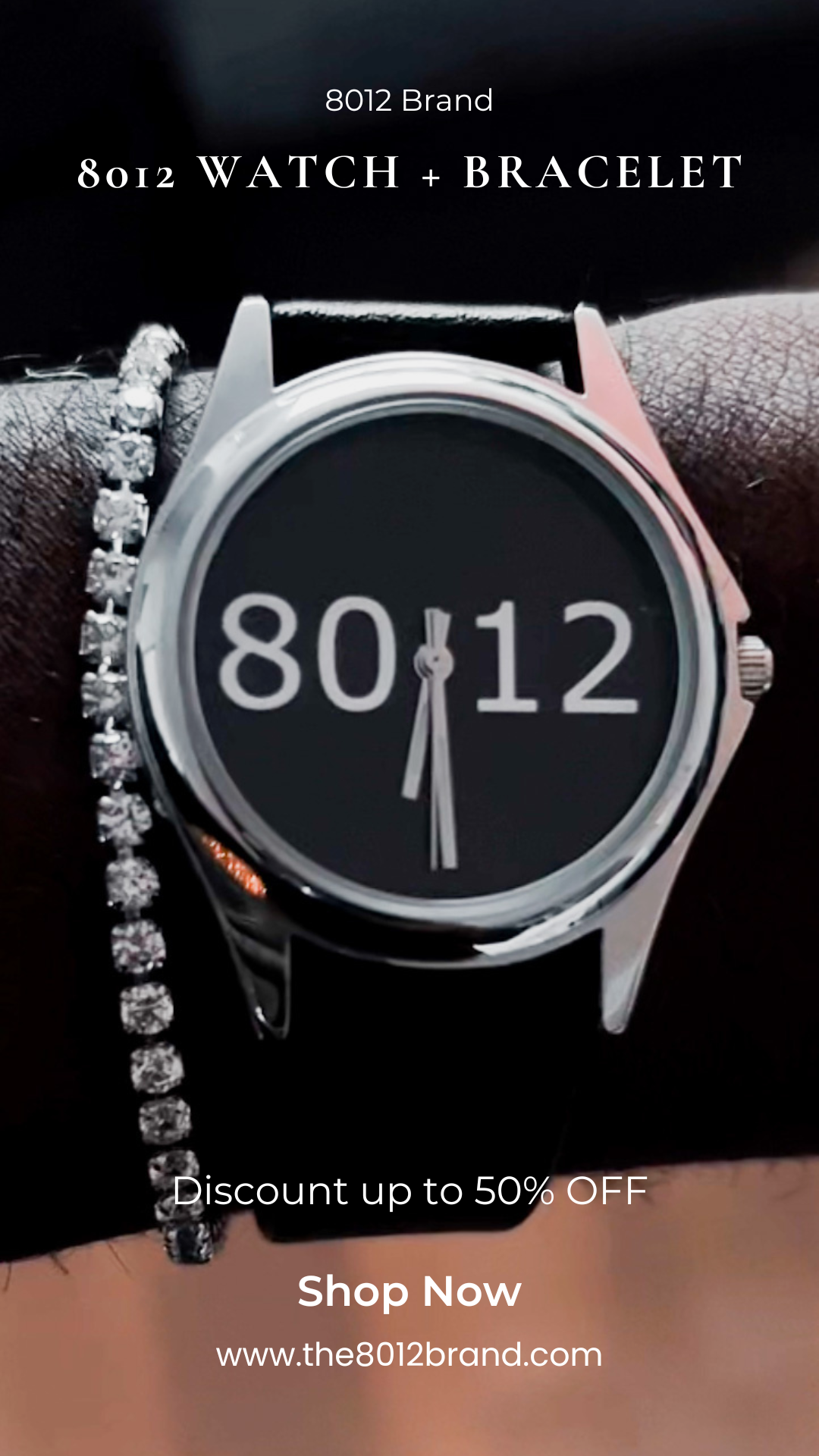 8012 Watch + Bracelet – 8 0 1 2